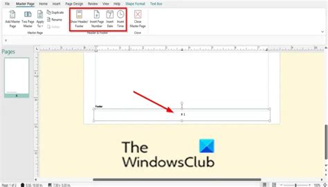How To Add A Header Or Footer In Publisher
