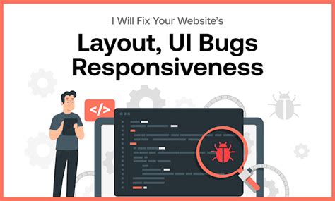 fix website layout ui bugs and responsiveness by reasat rafio fiverr