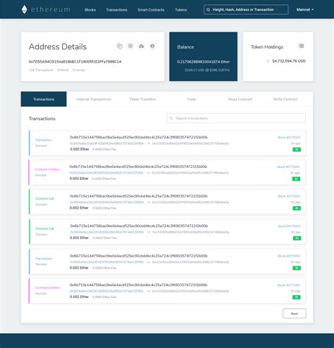 Ethereum Chain Mockups · Issue 444 · Blockscoutblockscout · Github