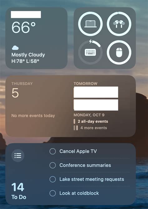 Sonoma Monochrome Desktop Widgets Are Sometimes Just Gray R Macos