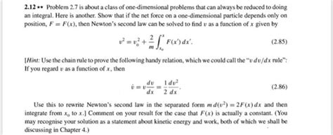 solved 2 12∗∗ problem 2 7 is about a class of