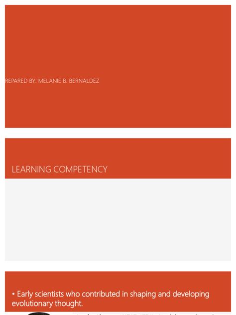 Evolutionary Thoughts Pdf Charles Darwin Natural Selection