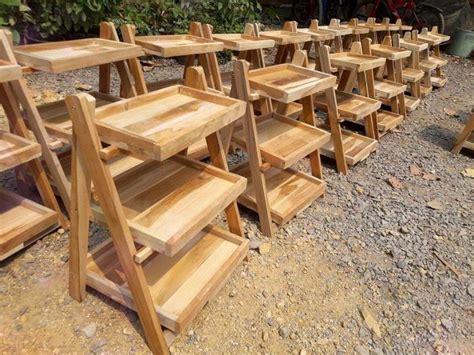 ชั้นวางของ ไม้สัก 3ชั้น สามารถแขวนผนังได้ ราคาถูก