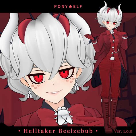 Artstation Vrchat Character Models Helltaker Beelzebub