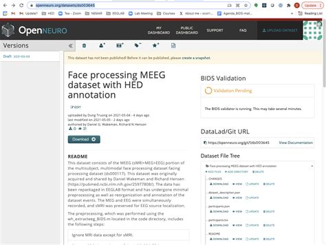 validation pending on newly uploaded dataset for multiple days · issue