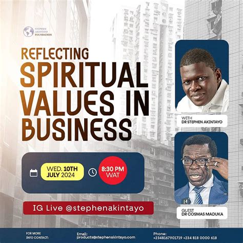 Dr Stephen Akintayo on LinkedIn: #drsakintayo #spiritualbusiness # ...