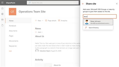 Sharepoint Online Grant Site Permissions To User With Powershell Sharepoint Diary