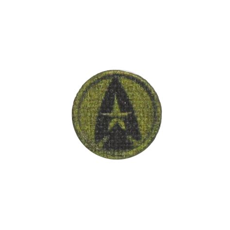 Us Army Combat Development Command Patch Olive Drab Machinegun