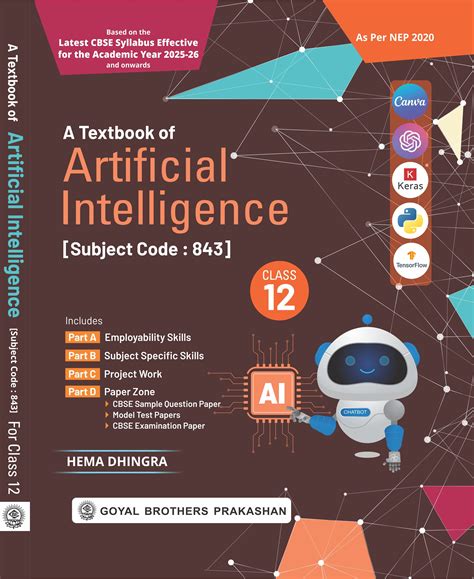 a textbook of artificial intelligence for class 11 subject code 843 a