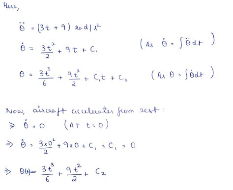 Answered The Propeller Of An Aircraft Accelerates From Rest With An Angular Acceleration 3t