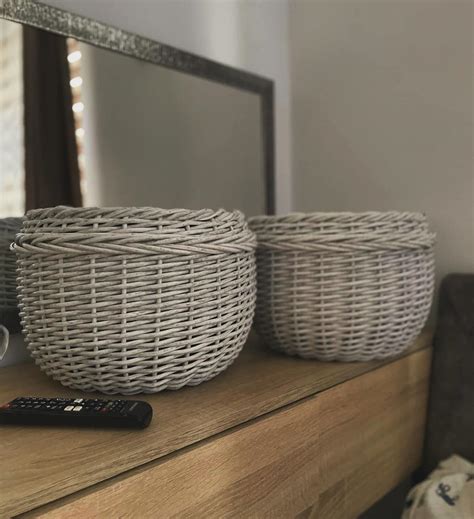 Майстерня виробів з ротангу кашпо вазони дровниці 12 літрові кашпо 🩶 кашподлятерасси