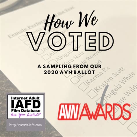 Our Picks For The 2020 Avn Awards