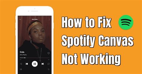 best 9 fixes to spotify canvas not working in 2024