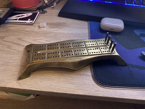 Brass R Cribbage