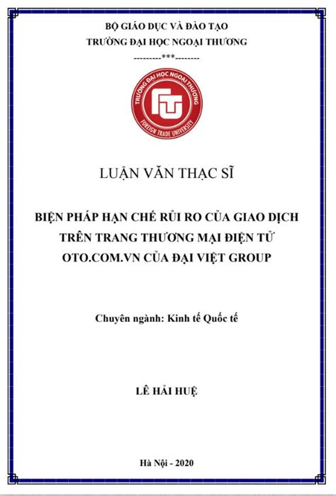 Download luận văn thạc sĩ hoàn toàn miễn phí