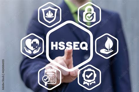 Concept Of Hsseq Health Safety Security Environment Quality Hseq Hse