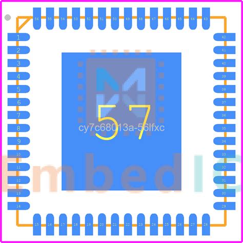 Cy7c68013a 56lfxc Cypress Usb Mcu Embedic