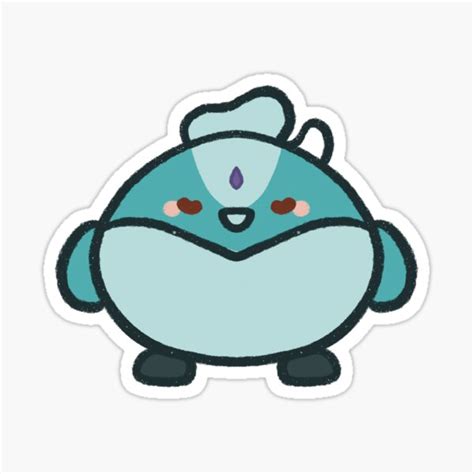 Xiao Bird Form From Genshin Impact Video Game Character Sticker For