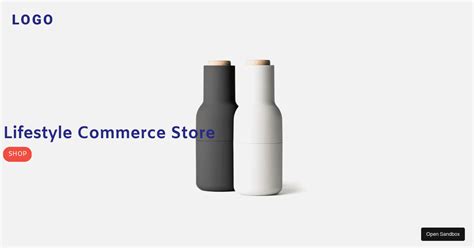Commercejs React Products Codesandbox