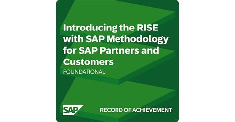 Introducing The Rise With Sap Methodology For Sap Partners And Customers … Sandeep Jain