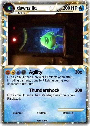 Pokémon Dawnzilla Agility My Pokemon Card