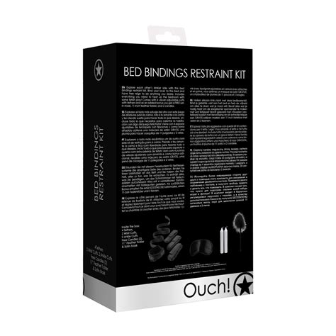 Bed Bindings Restraint Kit Bdsm King The Best Online Sex Shop In Europe