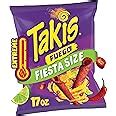 Amazon Com Takis Fuego Oz Fiesta Size Bag Hot Chili Pepper Lime Flavored Extreme Spicy