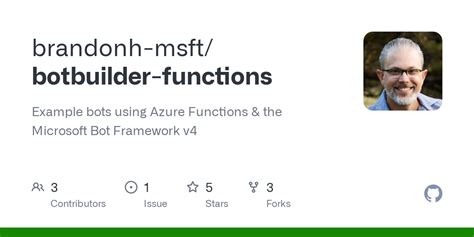 github brandonh msft botbuilder functions example bots using azure
