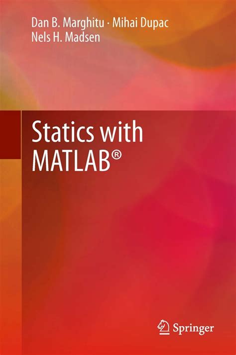Statics With Matlab® Premiumjs Store