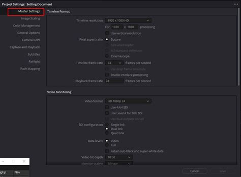 Setting Up A Project In DaVinci Resolve A Step By Step Tutorial Edits