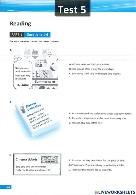 2861085 Ket Succeed Test 5 Reading Rondt