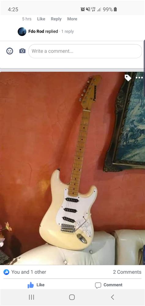 Gear Dating A Fernandes Guitar Guitar