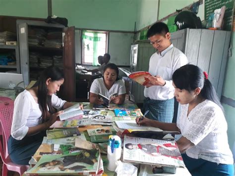 မာန်အောင်မြို့၌စာဖတ်ရှိန်မြှင့်တင်ရေး ရွေ့လျားစာကြည့်တိုက် စနစ်ဖြင့်မ