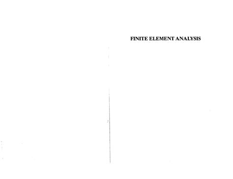 solution moaveni finite element analysis theory and application with