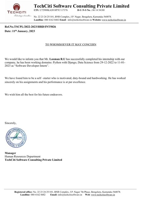 Laxman R U On Linkedin Pythondjango Internship Datascience Intern Softwaredeveloper Python