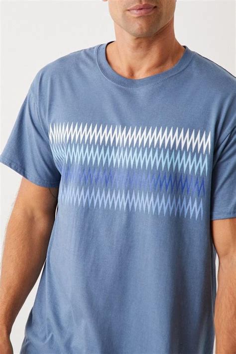 T Shirts Narrow Zig Zag T Shirt Burton