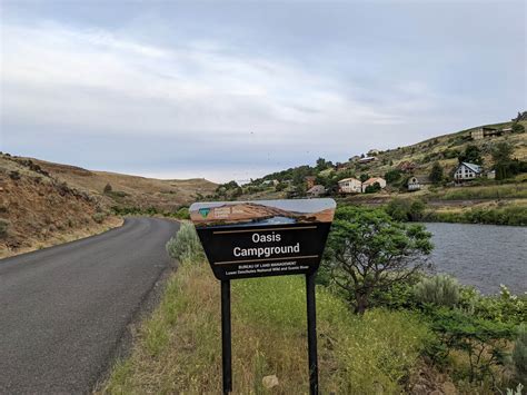 Oasis Blm Campground Maupin Oregon