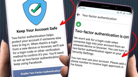 Fix Enable Two Factor Authentication Facebook Problem 2024 Keep Your Account Safe Facebook