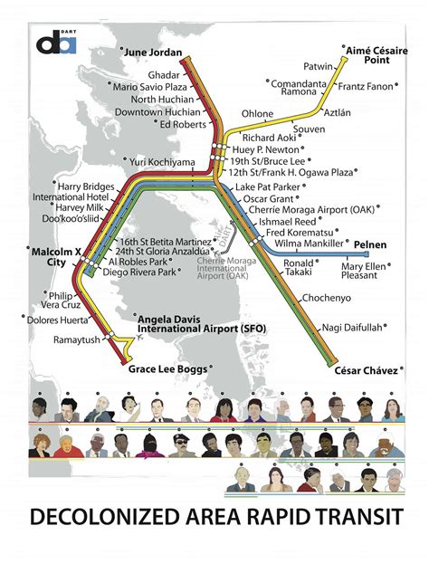 Bay Area Bart Route