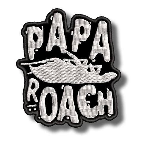 Papa Roach Embroidered Patch 9x10 Cm Patch