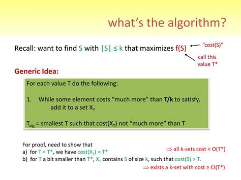 Ppt Algorithms For Max Min Optimization Powerpoint Presentation Free