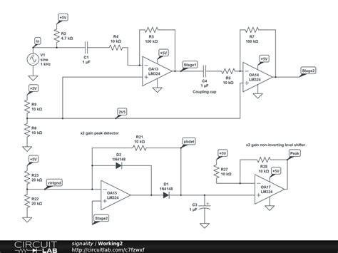 Op Peak Detector General Electronics Discussion CircuitLab