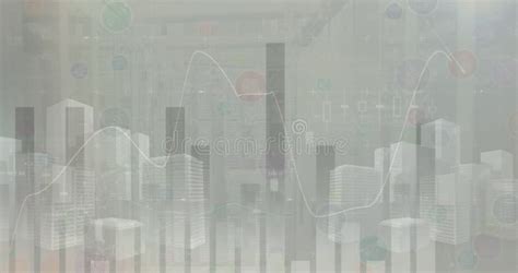 Animation Of Statistical Data Processing Against Network Of Digital