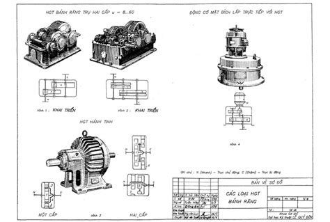 So Sanh Ban Ve Chi Tiet Va Ban Ve Co Khi