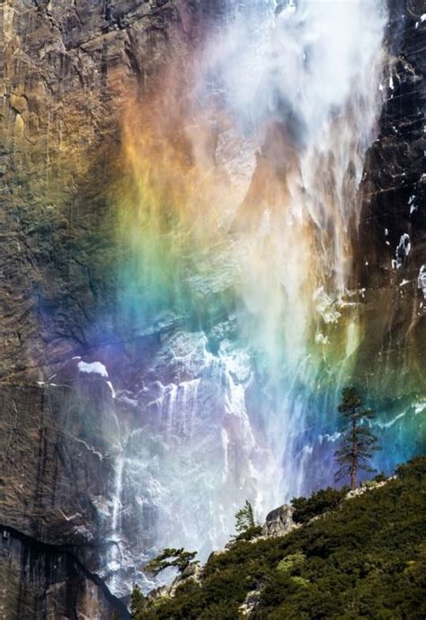 Colour My World Rainbow Falls Upper Yosemite Falls Yosemite