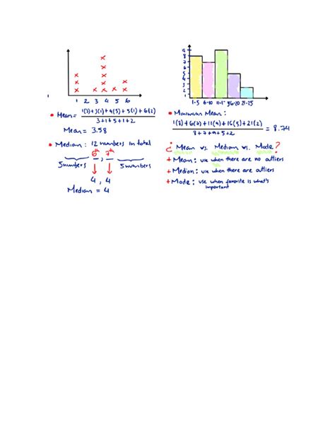Finding Mean And Median Given Frequencies Pdf