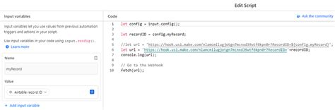 Instantly Trigger A Automation From Airtable Ie Sending
