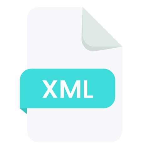Xml Extension Generic Color Fill Icon