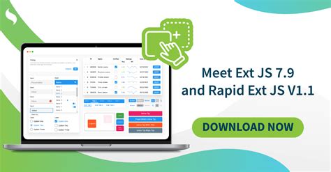 Ext Js 79 And Rapid Ext Js V11 Have Arrived