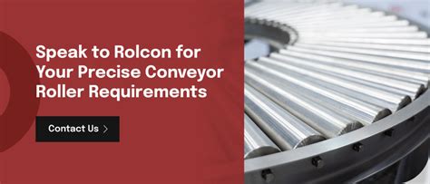 Stainless Steel Replacement Conveyor Rollers Rolcon